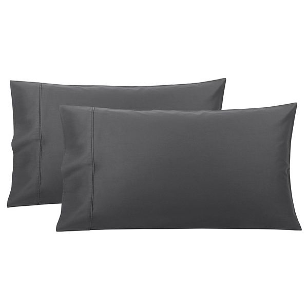 Pillowcase Set of 2 Soft Cotton with Envelope King 20" x 36"