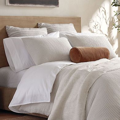 Nate Home by Nate Berkus Cotton Percale 3 Piece Sheet Set