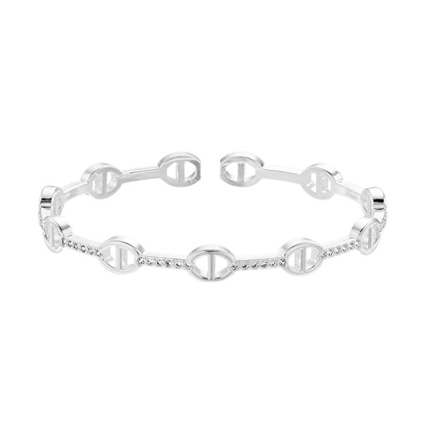 Pannee by Panacea Mariner Link Bangle Bracelet