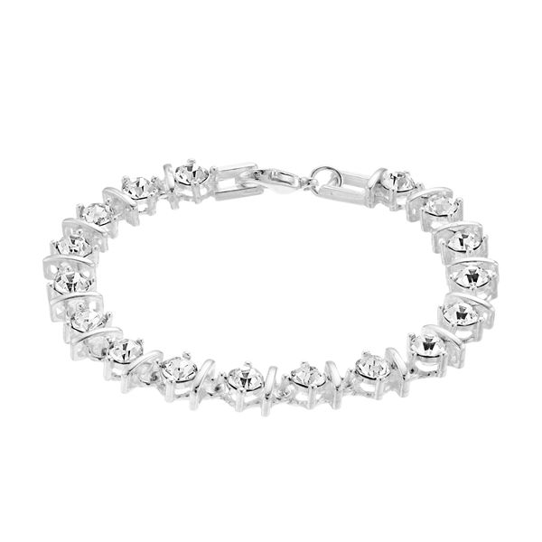 Pannee by Panacea Crystal Link Statement Bracelet