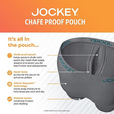 Men's Jockey Chafe-Proof Pouch 6" Boxer Brief