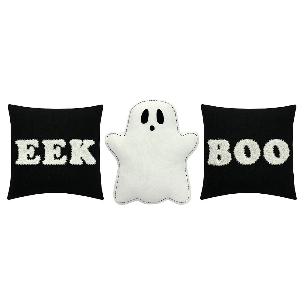 Celebrate Together™ Halloween Eek Boo 3-Pack Throw Pillow Set