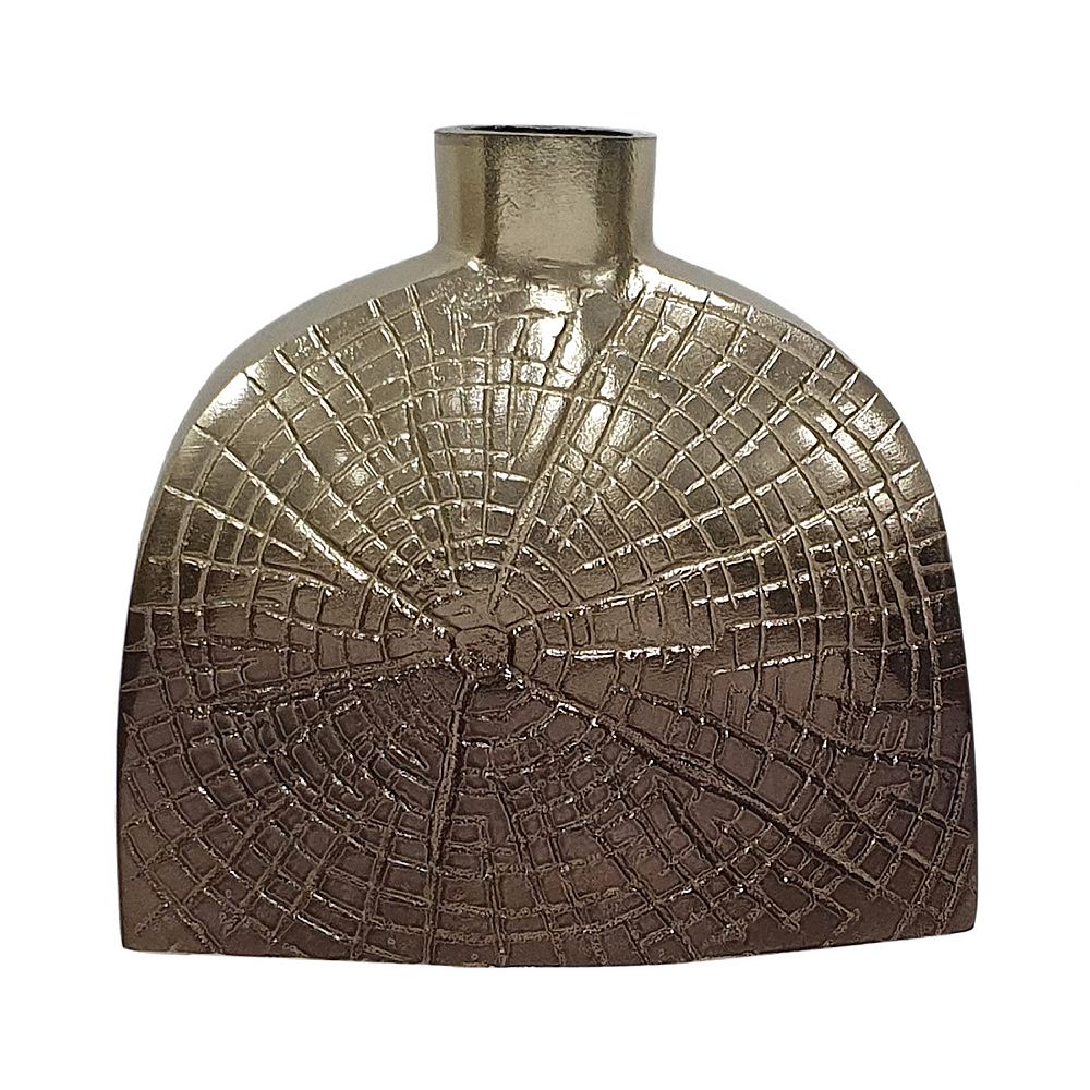 Percy Aluminum Flat-Bottom Vase