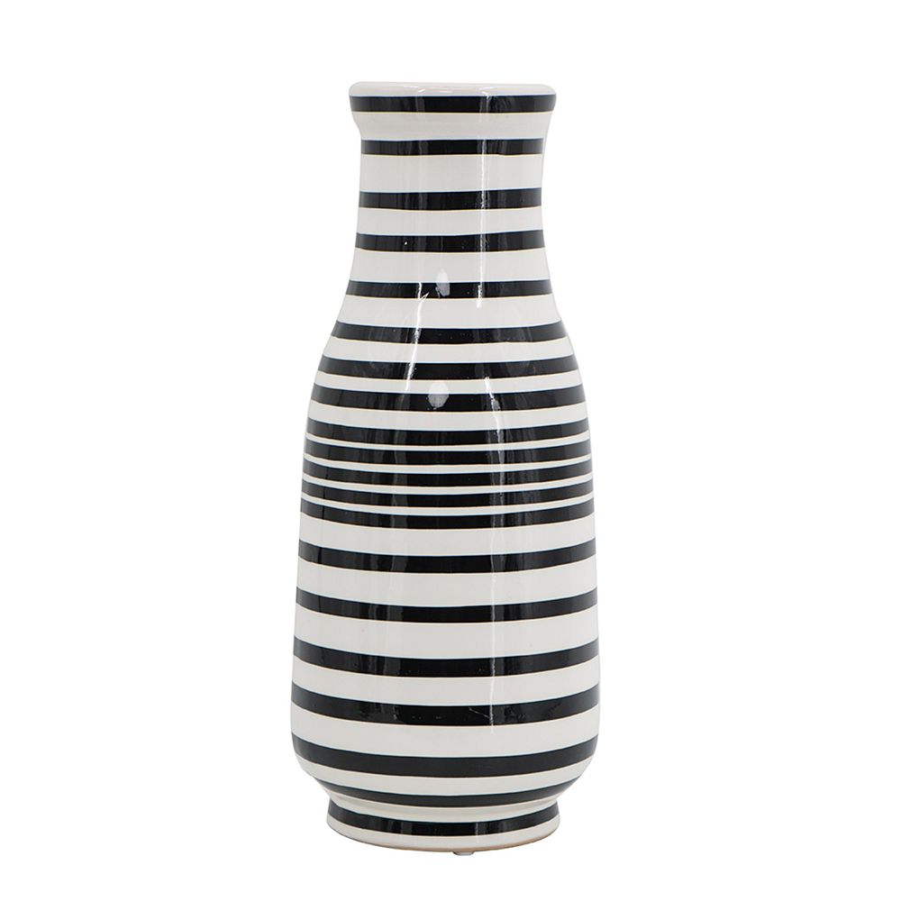 Striped Painted Vase