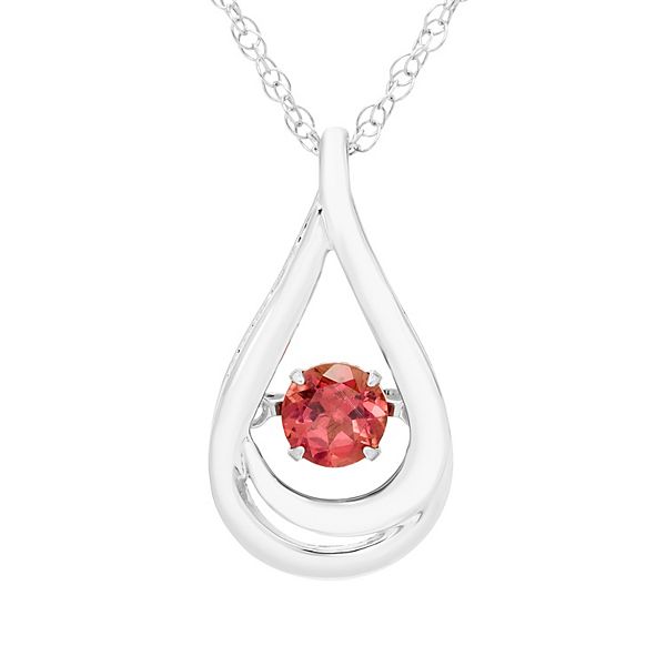Boston Bay Diamonds Brilliance in Motion Sterling Silver Pink ...
