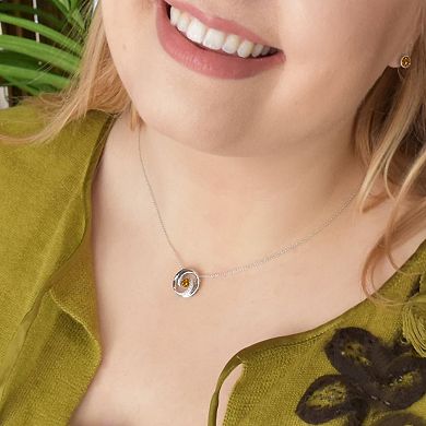 Boston Bay Diamonds Brilliance in Motion Sterling Silver Citrine ...