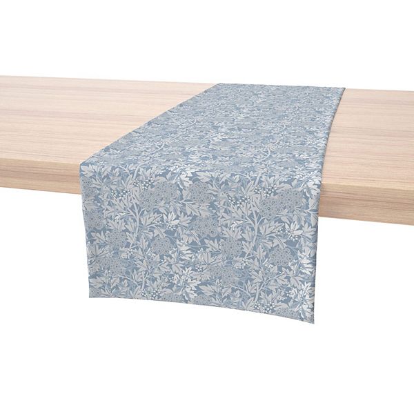 Table Runner, 100% Cotton, 16x90", Floral 66