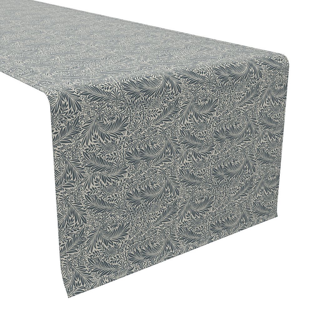 Table Runner, 100% Cotton, 16x90", Floral 82