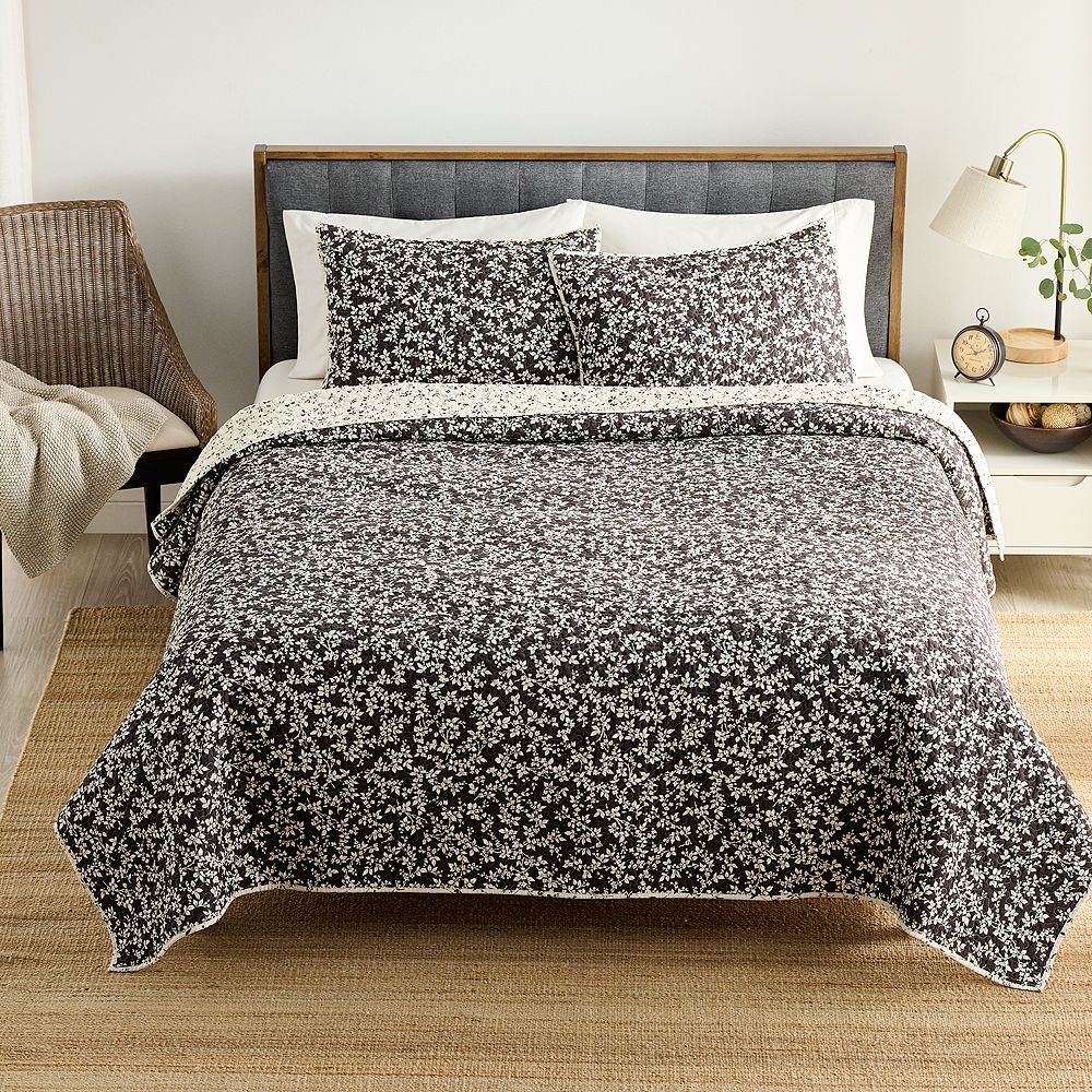Sonoma Goods For Life® Sprigs Reversible Printed Quilt or Sham