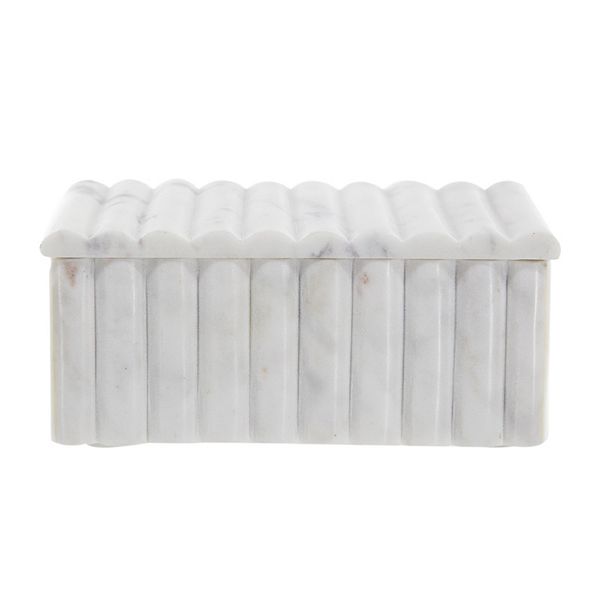 A&B Home Marble Storage Box Table Decor