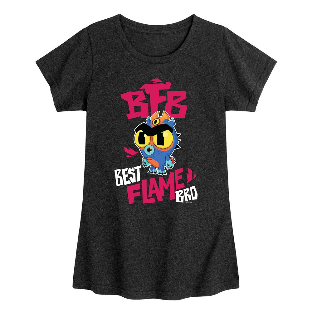 Disney / Pixar's Big Hero 6 Girls 7-16 Best Flame Bro Graphic Tee