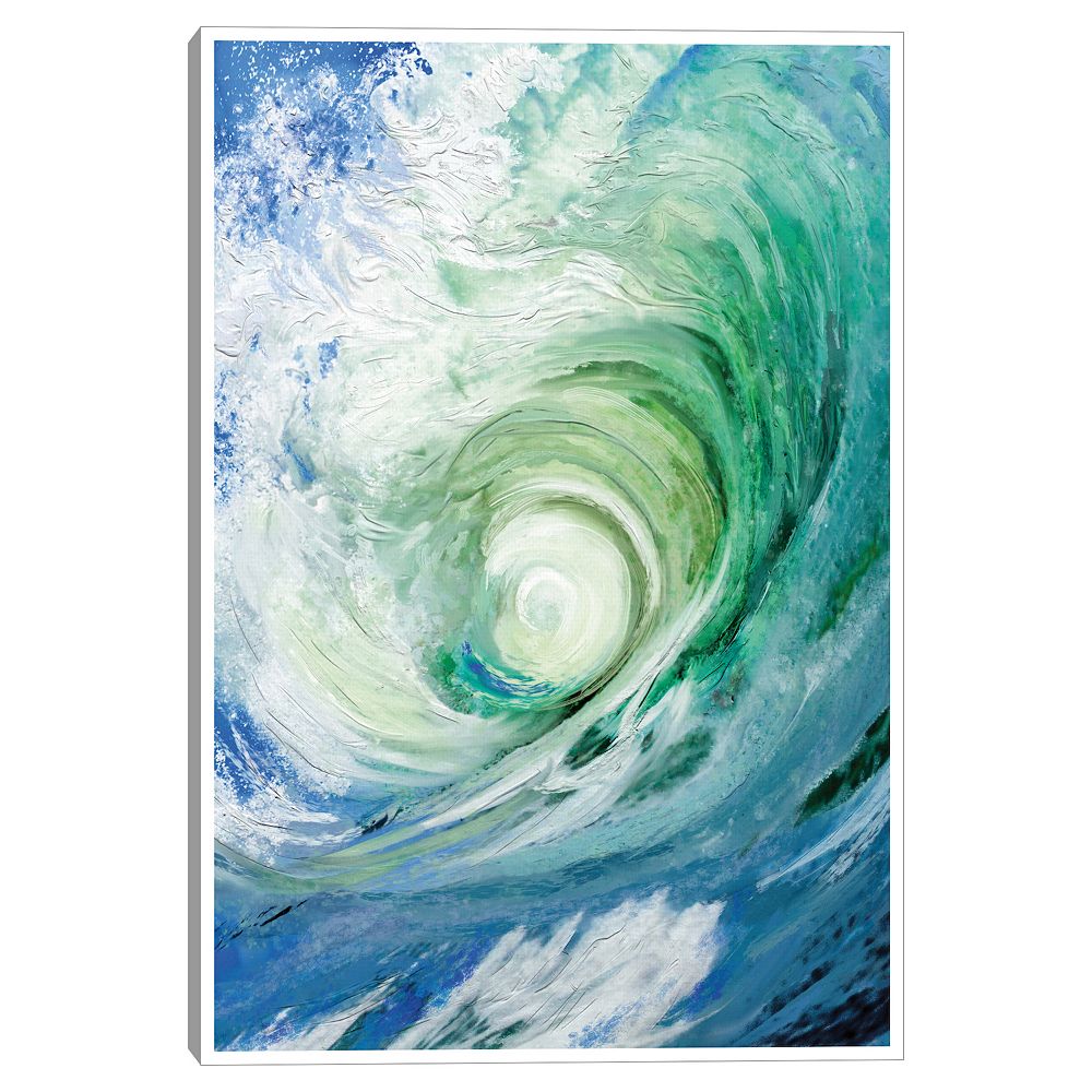 Masterpiece Tidal Wave by Studio Arts Framed Print