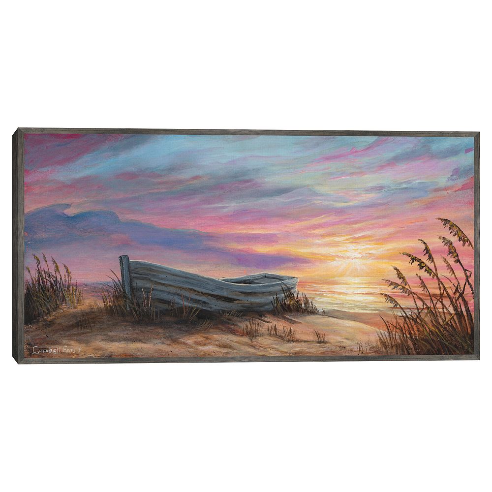 Masterpiece Beached by Campbell Frost Framed Print