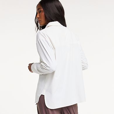 Women's FLX Moisture-Wicking Button-Front Shirt
