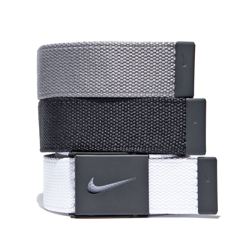 Men's Nike 3 Pack 38 mm Webbed Belts