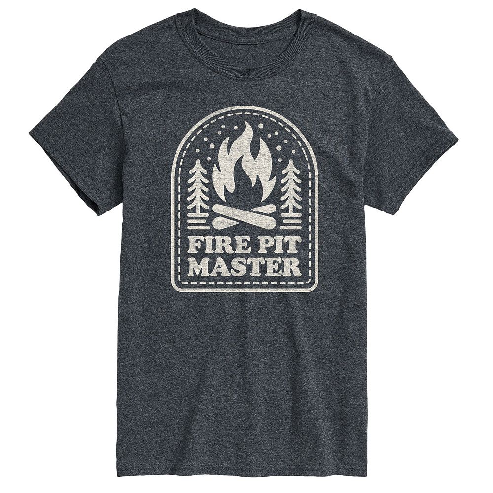 Big & Tall Fire Pit Master Graphic Tee