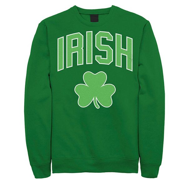 Men's Irish Clover Lucky Sweatshirt