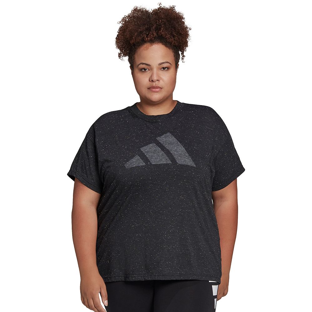 Plus Size adidas Winners Graphic Tee