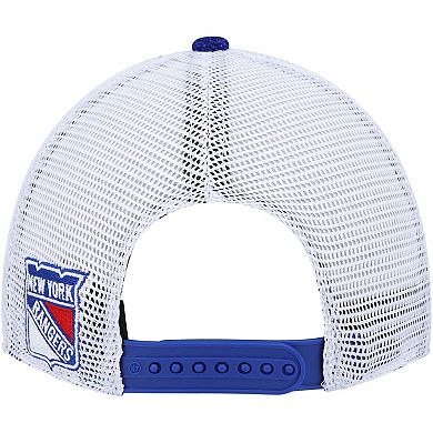 Women's '47 Blue/White New York Rangers Encore MVP Trucker Snapback Hat
