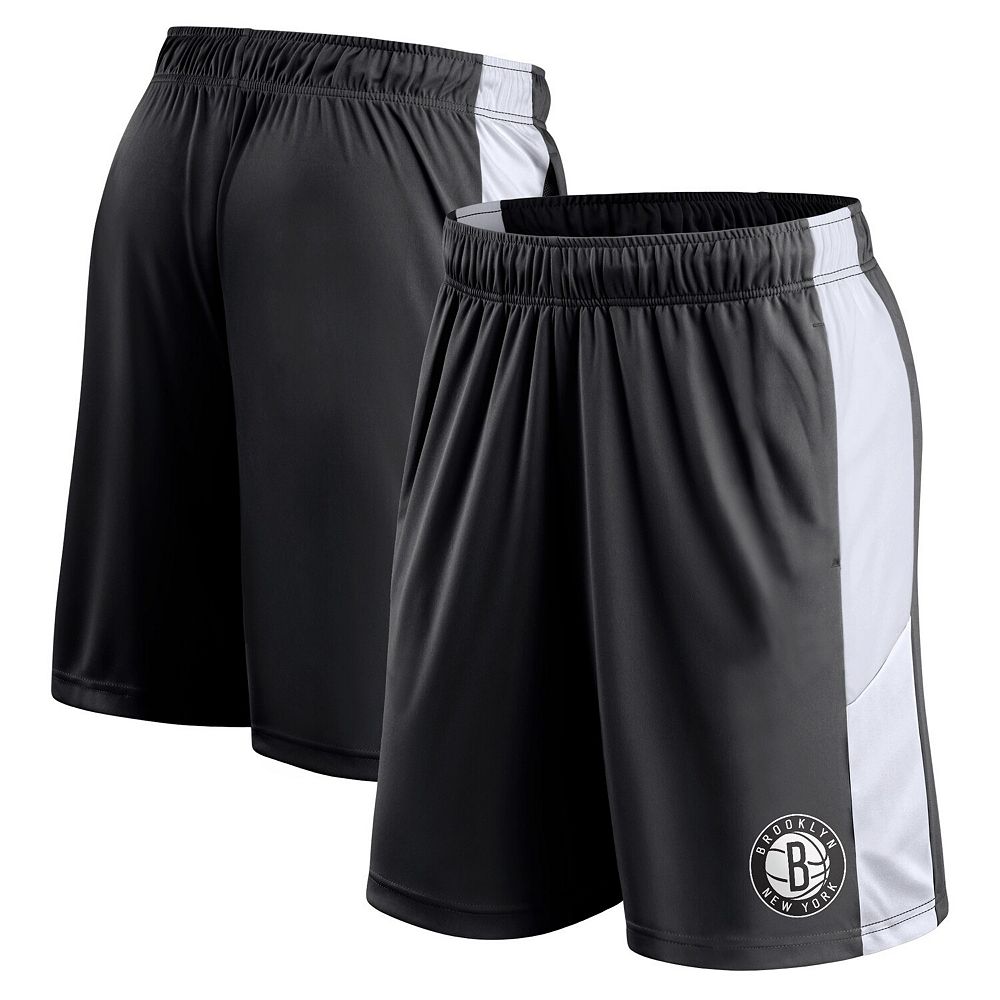 Men's Fanatics Branded Black Brooklyn Nets Champion Rush Colorblock ...
