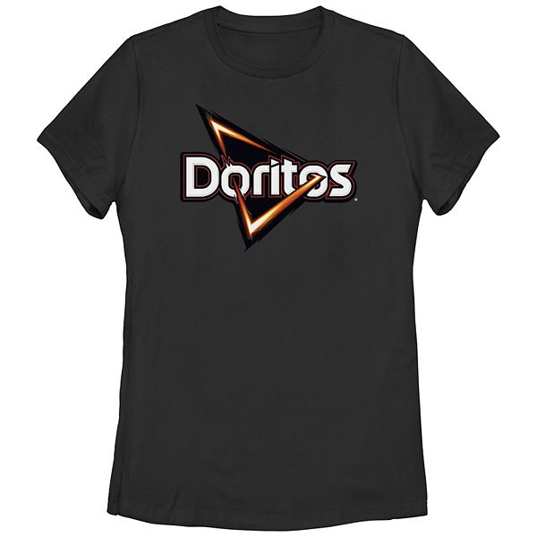 Juniors' Doritos Triangle Chips Classic Logo Graphic Tee