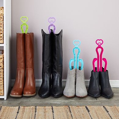 10 Pack Folding Boot Shaper Inserts, Tall Boots Support, Boot Organizer ...