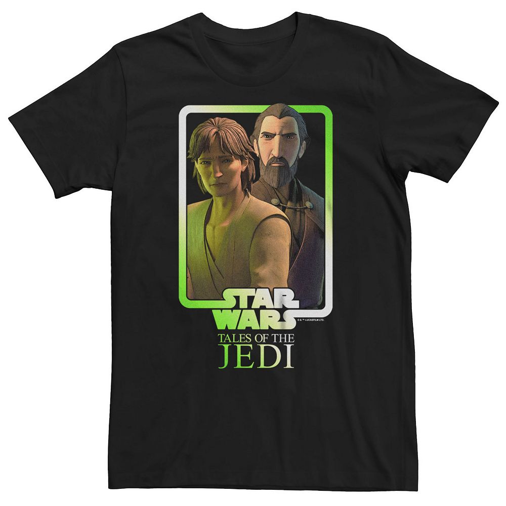 Big & Tall Star Wars Tales Of The Jedi Classic Duo Graphic Tee
