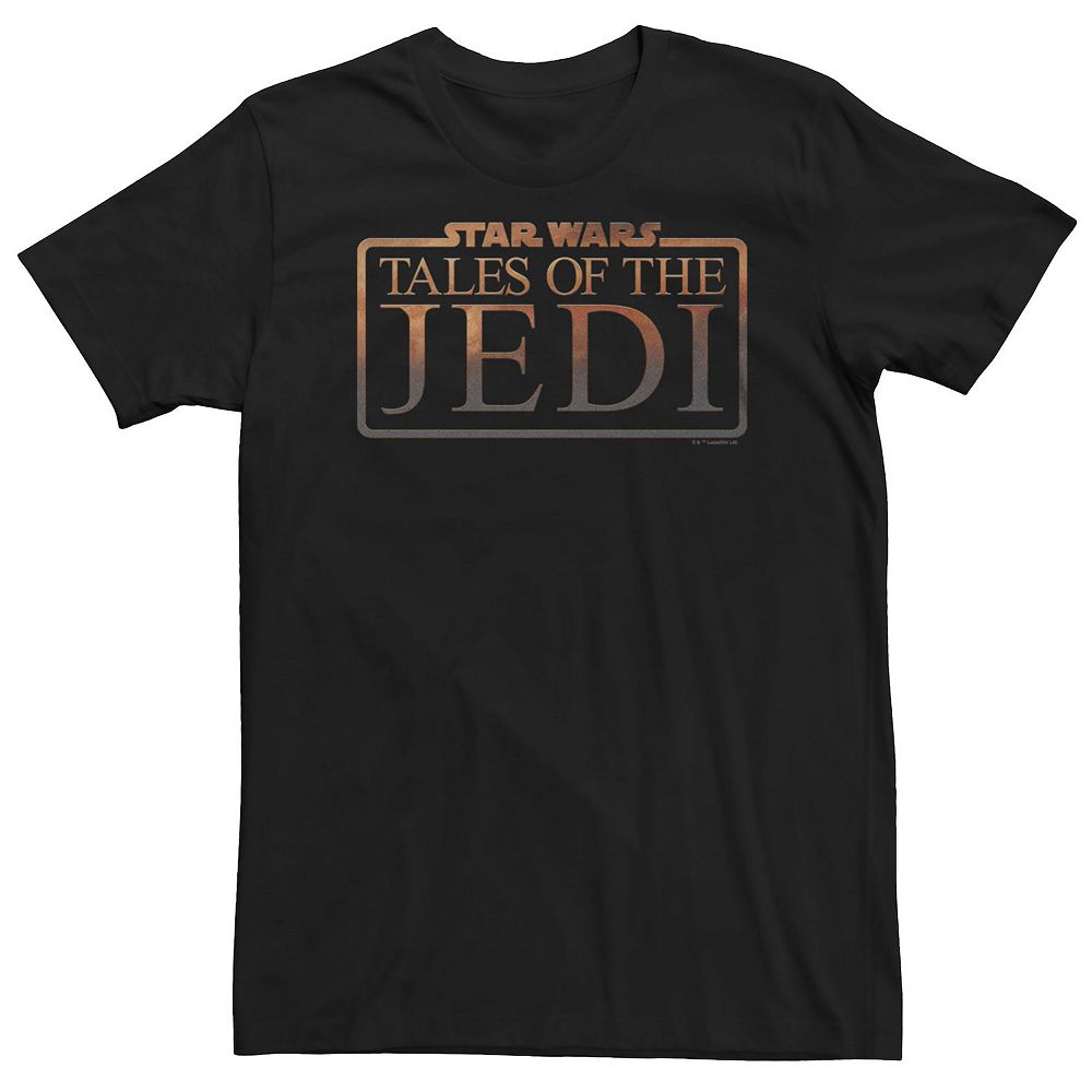 Big & Tall Star Wars Tales Of The Jedi Logo Graphic Tee