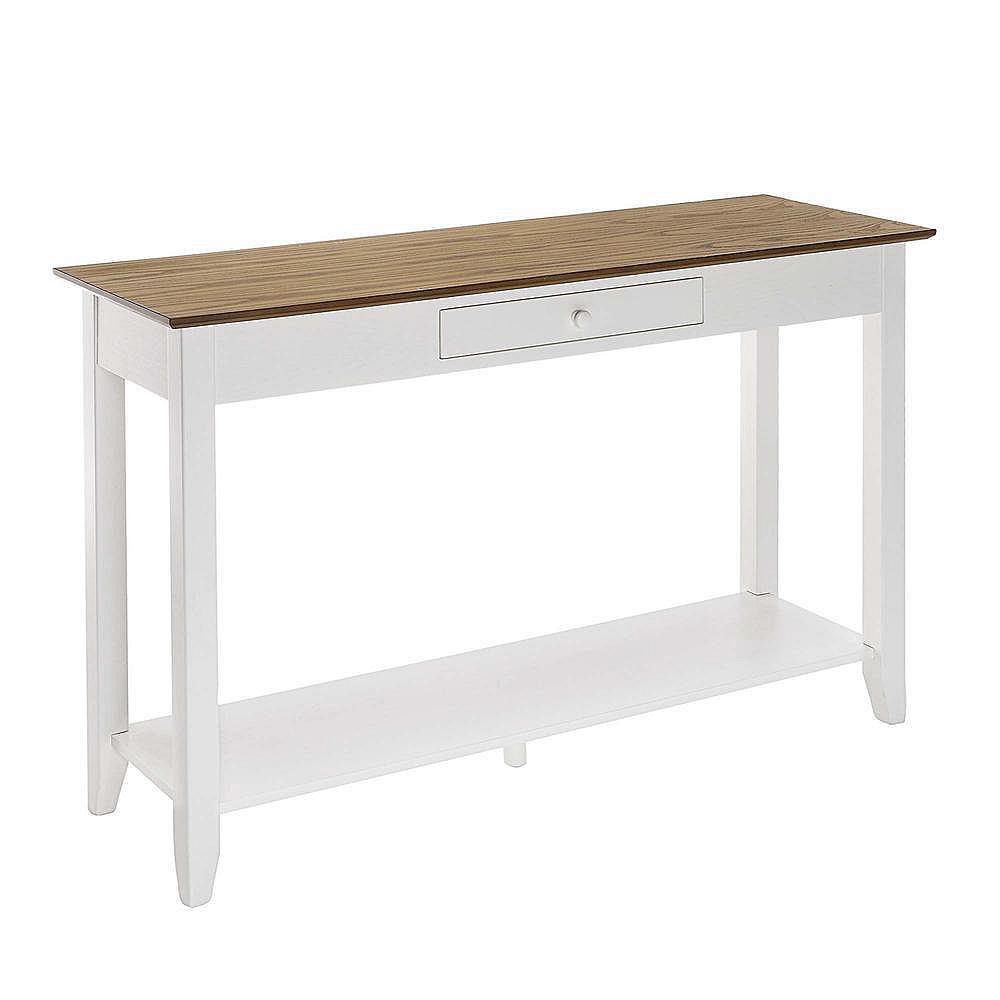 Convenience Concepts American Heritage 1 Drawer Console Table with ...