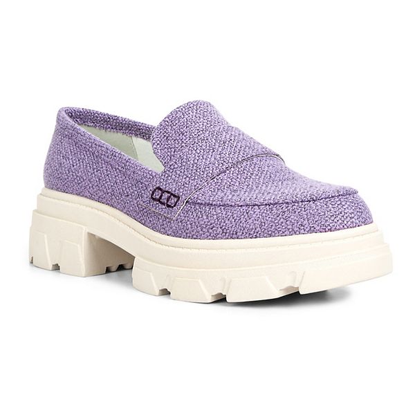 London Rag Chunky Women's Lug Sole Loafers