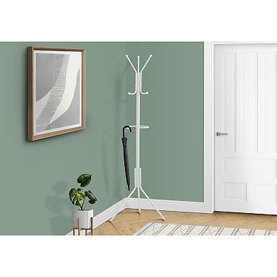 Monarch Coat Rack Hall Tree Floor Decor