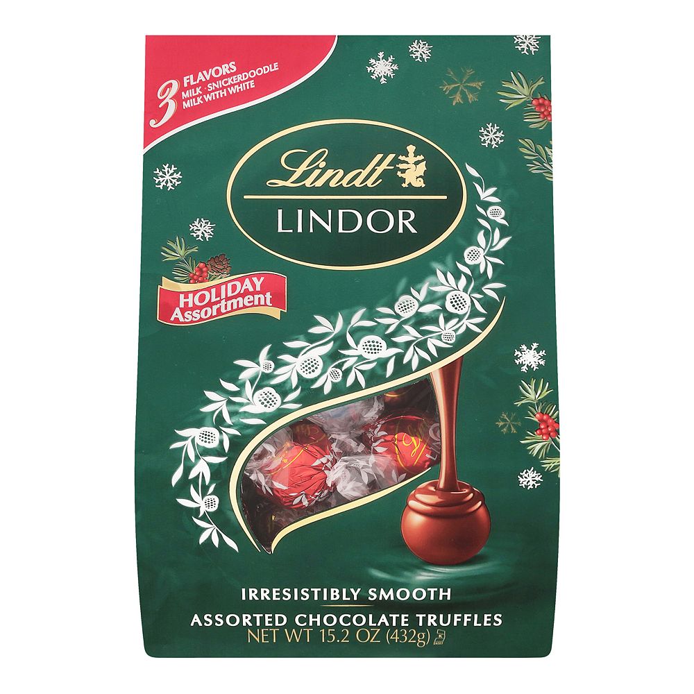 Lindt Lindor Winter Assortment Bag 15.2-oz.
