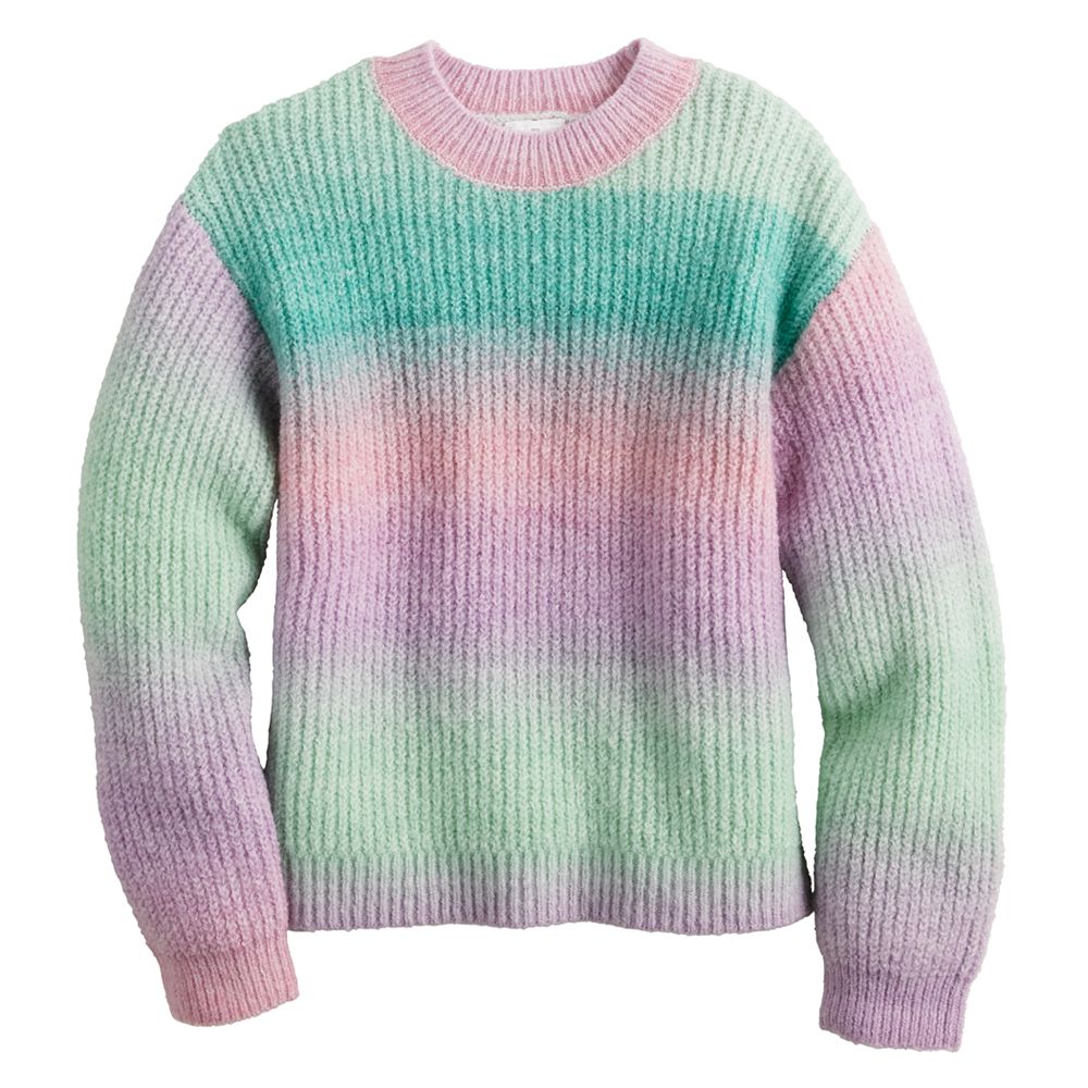Girls 4-12 Jumping Beans® Long Sleeve Crewneck Pullover