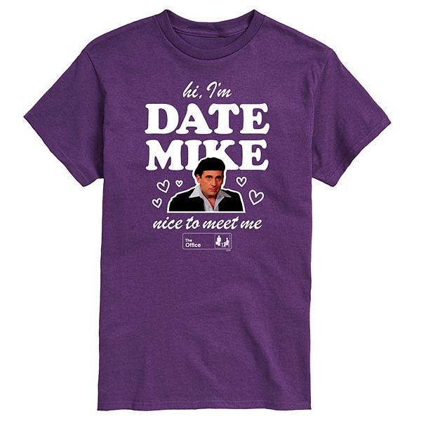 Men's The Office Hi Im Date Mike Tee