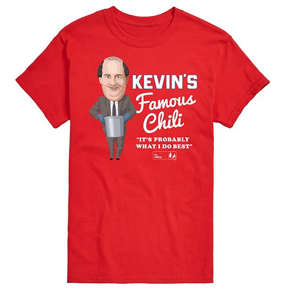 Men's The Office Kevin Chili Does Best Tee