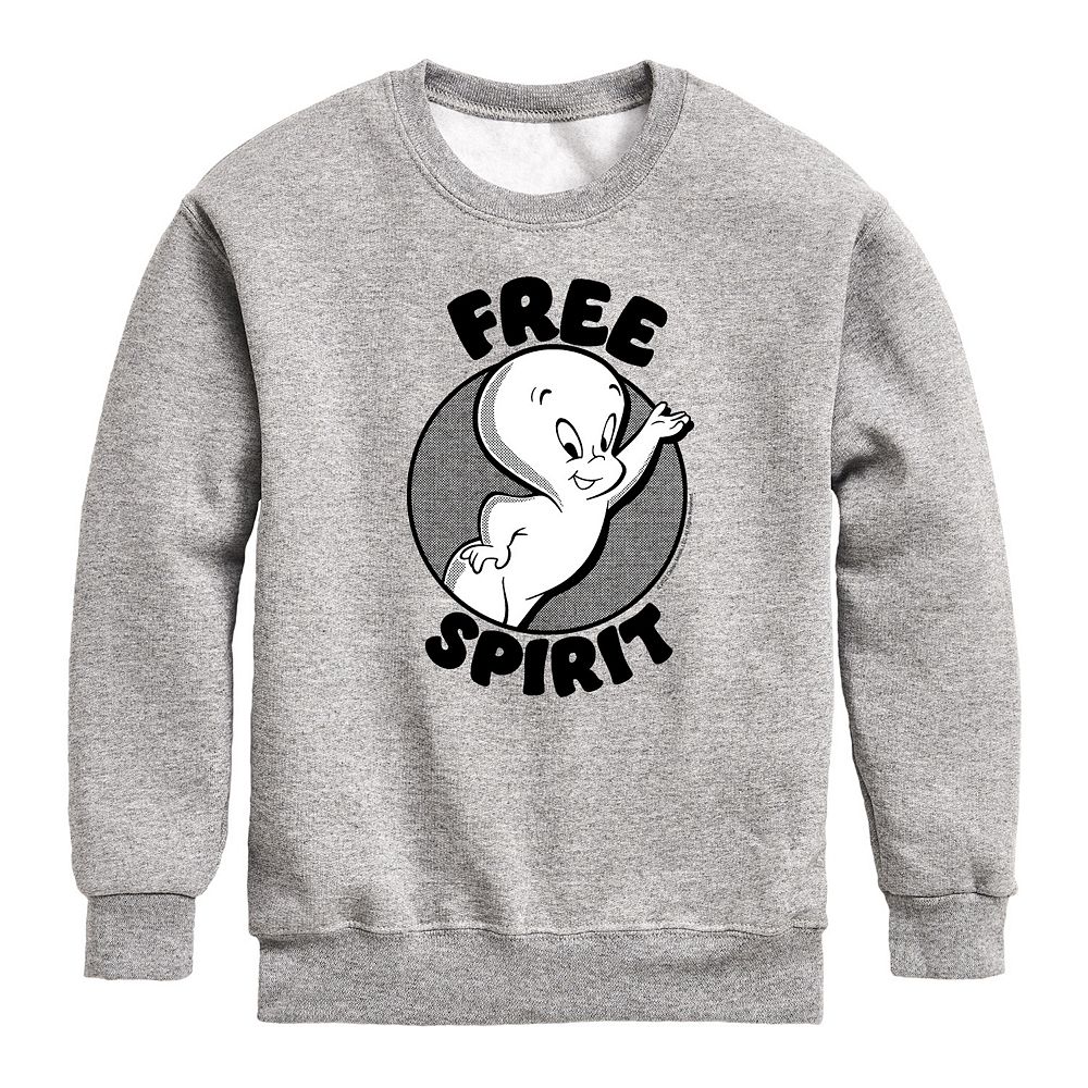 Boys 8-20 Casper Free Spirit Graphic Fleece Pullover