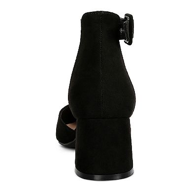 London Rag Stroot Women's Block Heel Casual Sandals