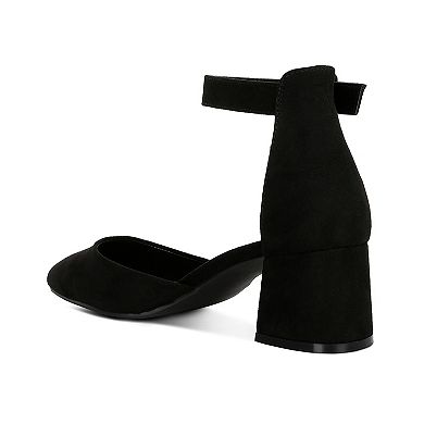 London Rag Stroot Women's Block Heel Casual Sandals