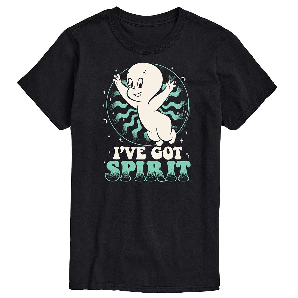 Big & Tall Casper Ive Got Spirit Graphic Tee