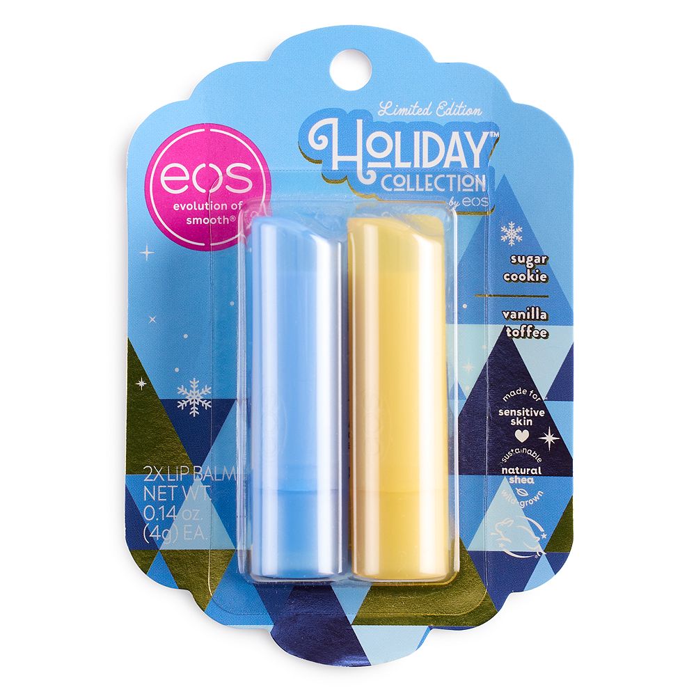 eos Limited Edition Holiday Collection- Sugar Cookie & Vanilla Toffee 2 ...