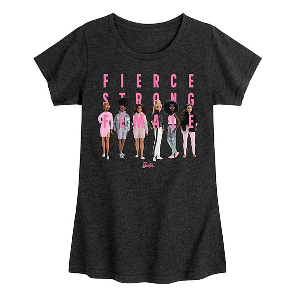 Girls 7-16 Barbie® Fierce Strong Female Graphic Tee