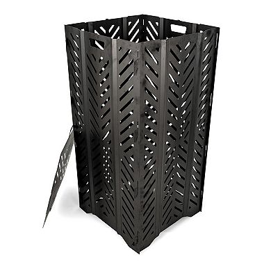 Camco 51250 Outdoor Yard Debris Burn Bin Incinerator with Lid, Large ...