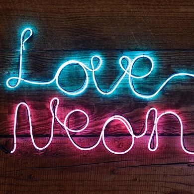 iscream Customizable Pink Neon Sign