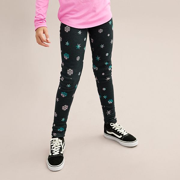 Kohls Fleece Lined Leggings