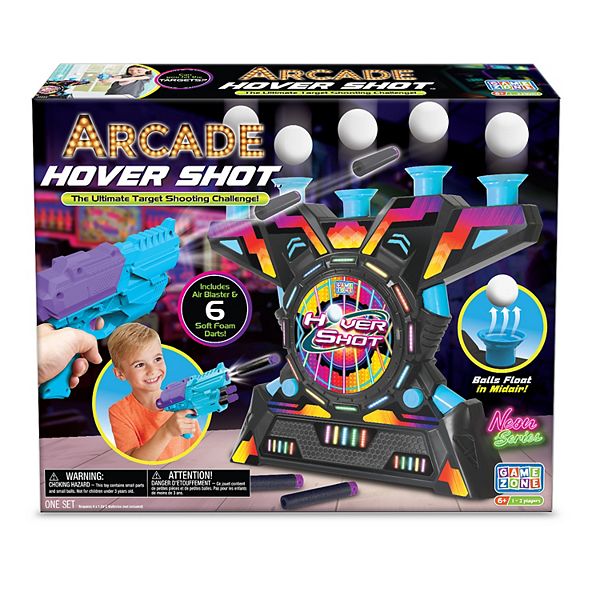 Game Zone Arcade Mini Hover Shot Interactive Multiplayer Tabletop Game