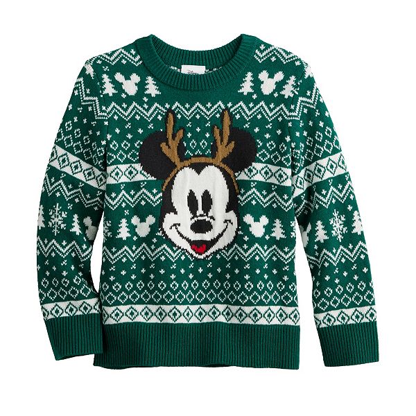 Disney's Mickey Mouse Kids Crewneck Sweater by Jumping Beans®