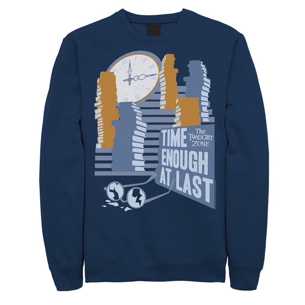 Men's The Twilight Zone Time Enough At Last Sweatshirt