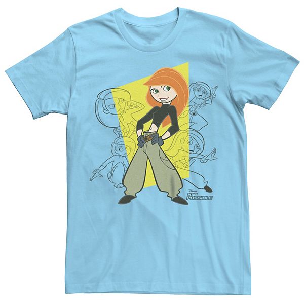 Men's Disney's Kim Possible Kim Many Poses Tee