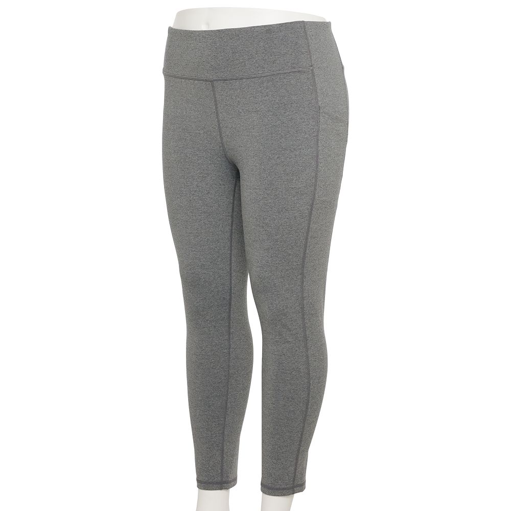 Plus Size Tek Gear® Adaptive Ultrastretch High-Rise 7/8th Leggings