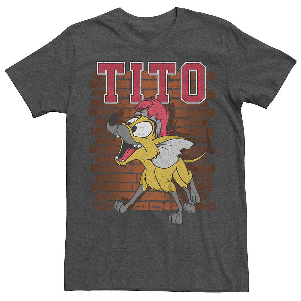 Disney's Oliver & Company Tito Dog Men's Graphic Tee